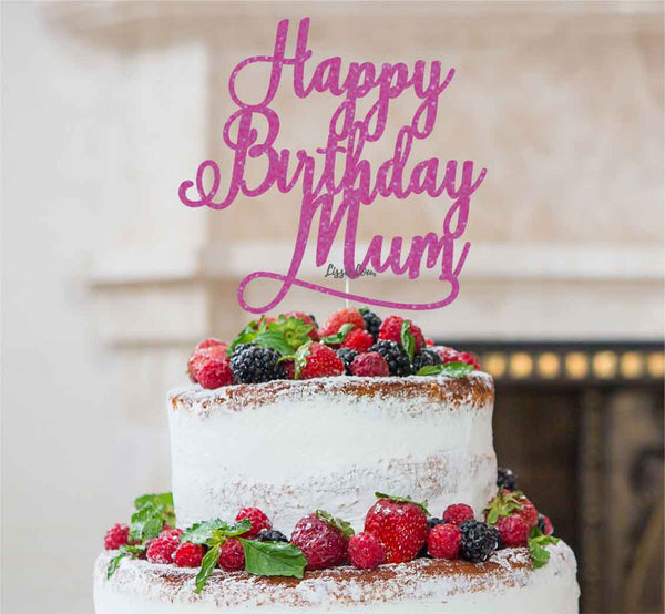 mum cake topper
